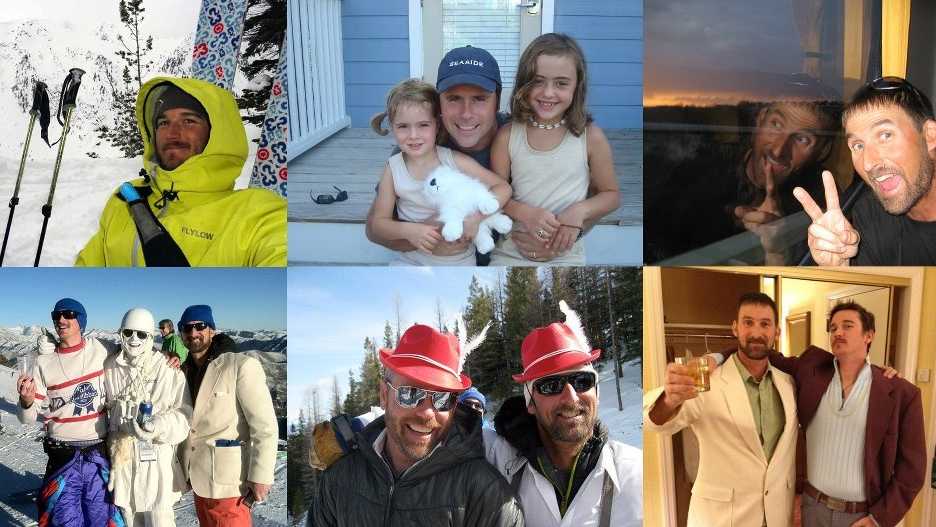 PHOTOS: Skiers Elyse Saugstad and Cody Townsend