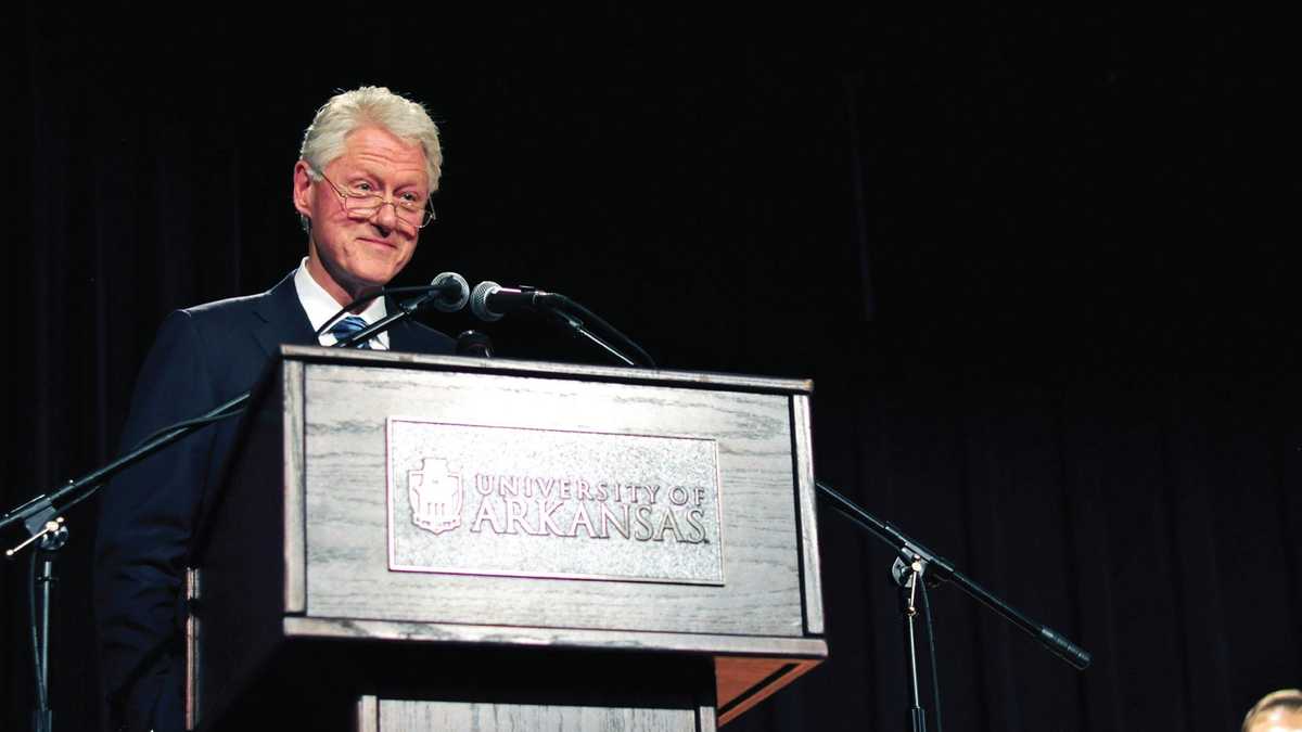 Bill Clinton through the years