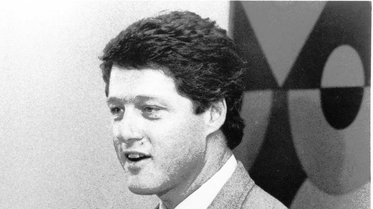 Bill Clinton through the years