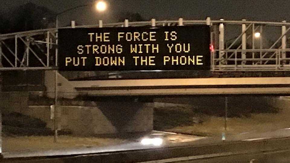 The Force is strong in these DOT message boards