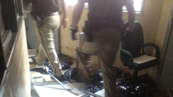 Images: Inmates destroy detention center pod