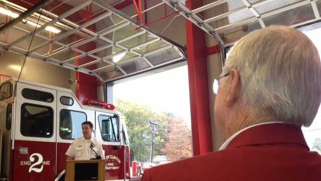 Clinton opens new fire station