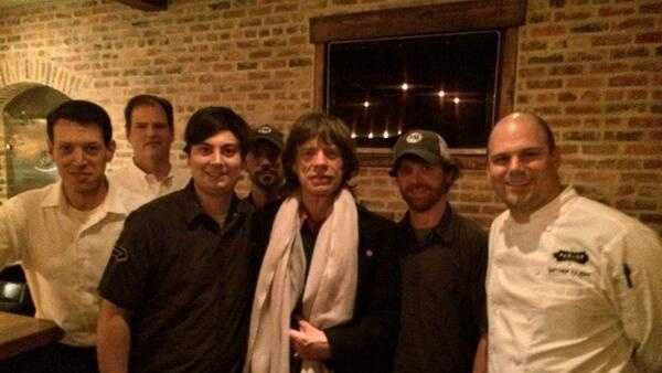 Mick Jagger spotted out and about in Jackson