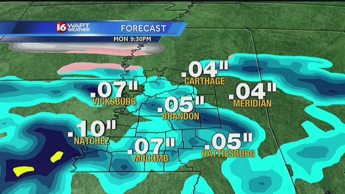 Forecast Images: Freezing rain, ice predicted