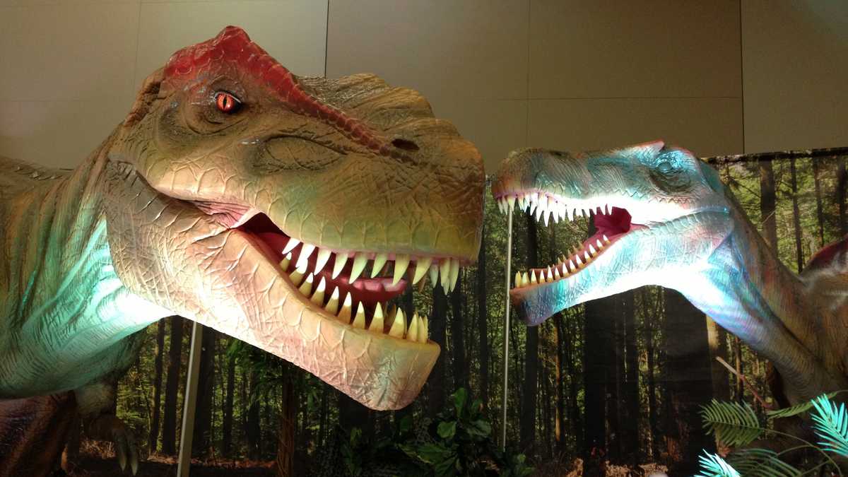 Dinosaurs invade Jackson Convention Complex