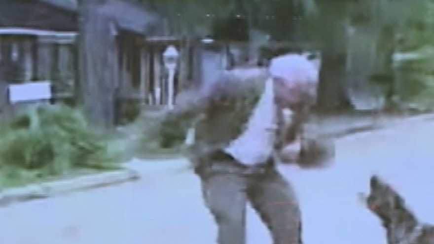 Video of Bert Case fending off dog used in K-9 training