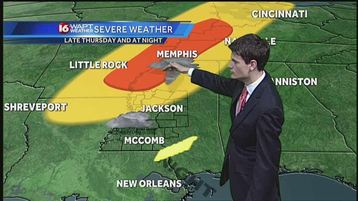 Forecast images: Severe weather threat