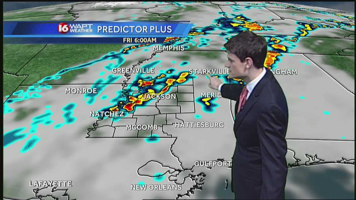 Forecast images: Severe weather threat