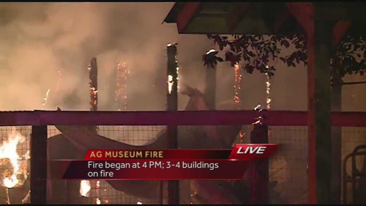Photos: Huge fire breaks out at Ag Museum