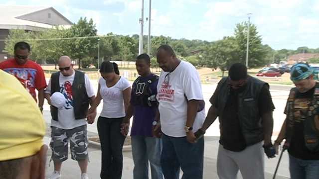 Bikers ride for unity