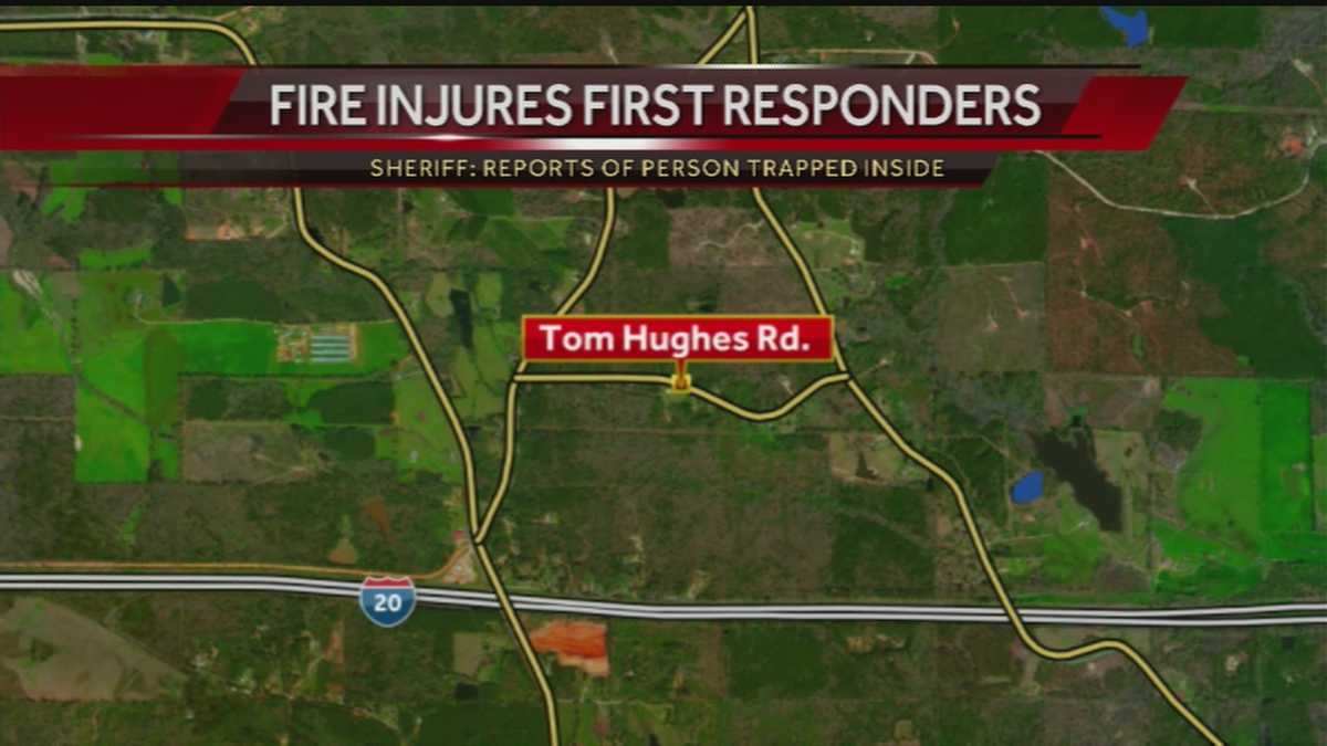 Firefighters injured in Newton County house fire