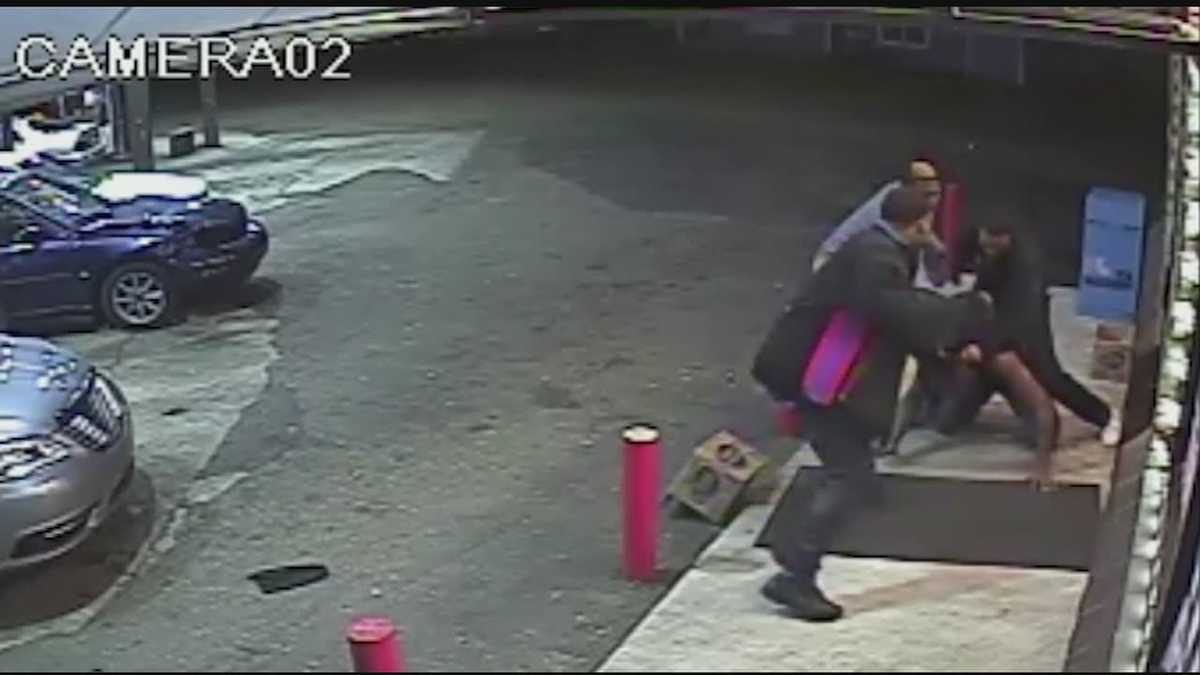 Gas Station Attack Shootout Caught On Camera