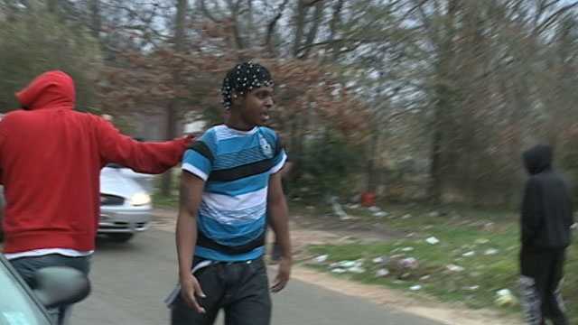 Witness captures man seen running from house fire