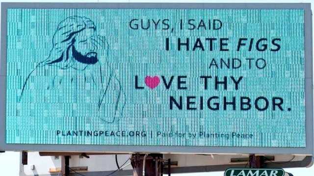 Billboard Sparks Debate Over Religious Objection Law