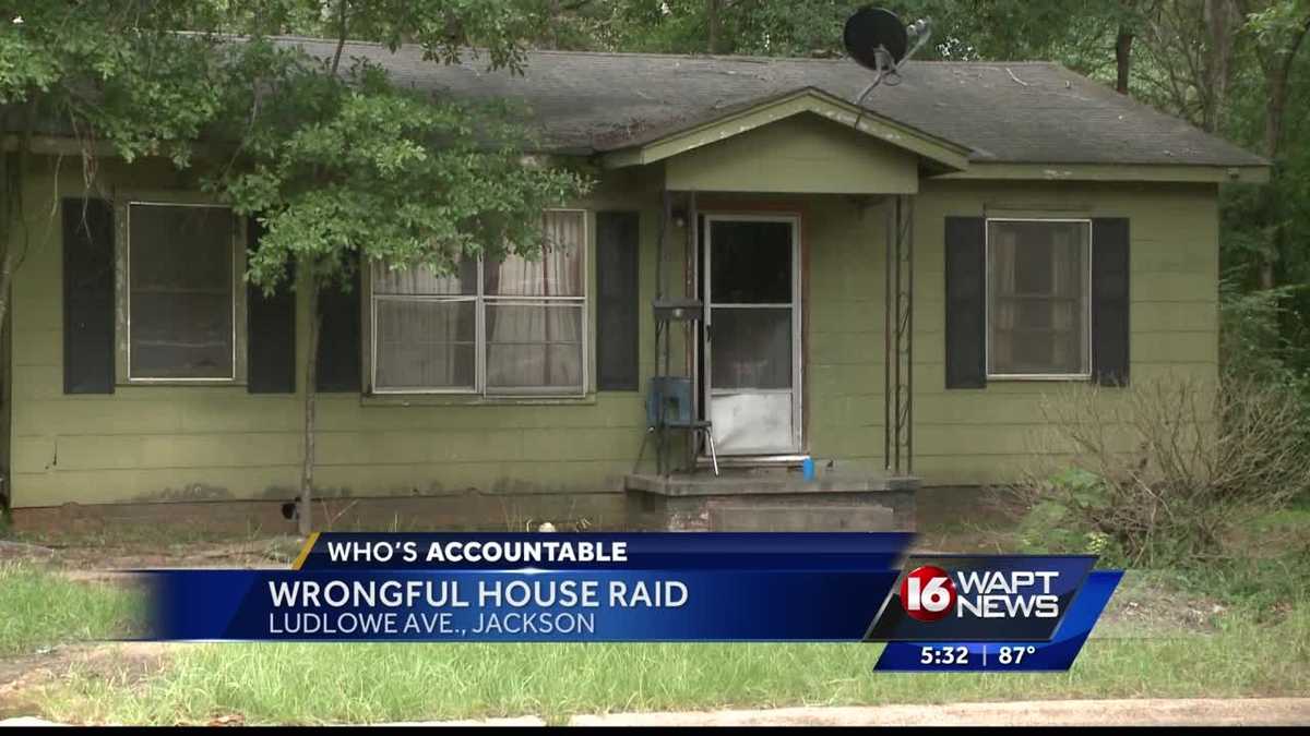 Woman says police raided the wrong house