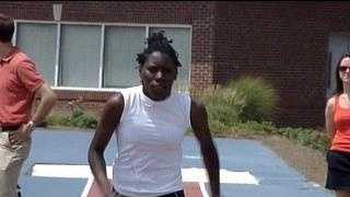 Former Ole Miss star Reese competes in Olympic long jump finals