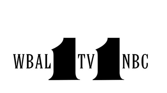 WBAL-TV 11 logos over the years