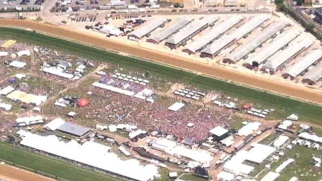 In photos: Preakness Infield through the years
