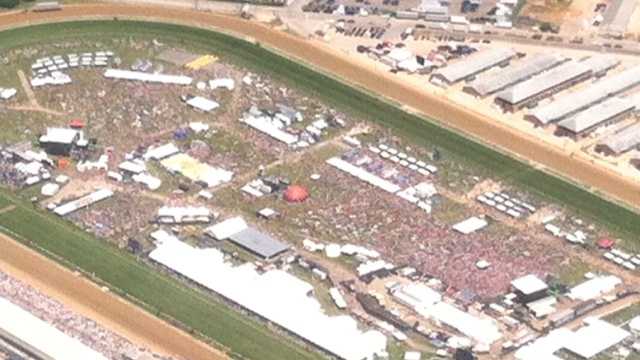 In photos: Preakness Infield through the years