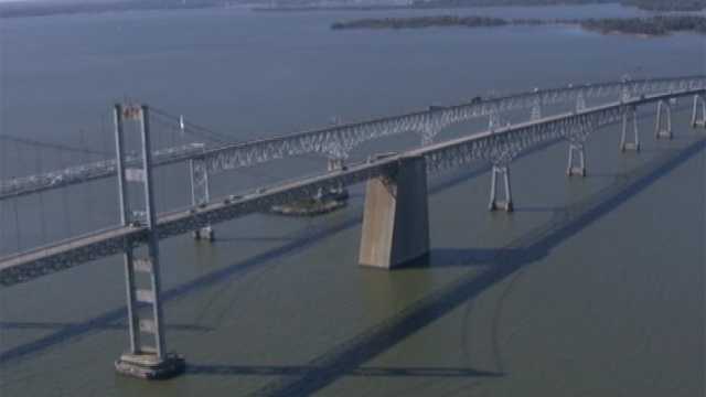 In photos: Chesapeake Bay Bridge from above