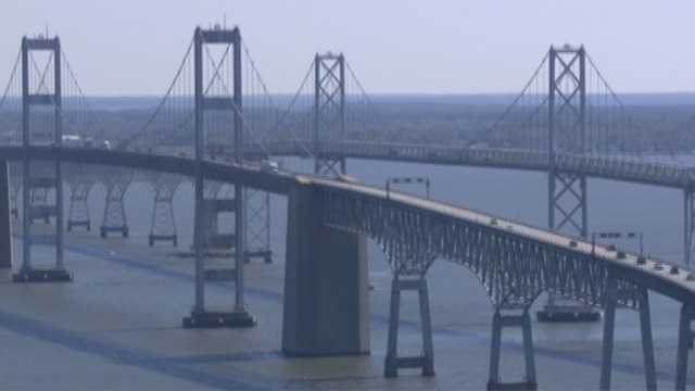 In photos: Chesapeake Bay Bridge from above