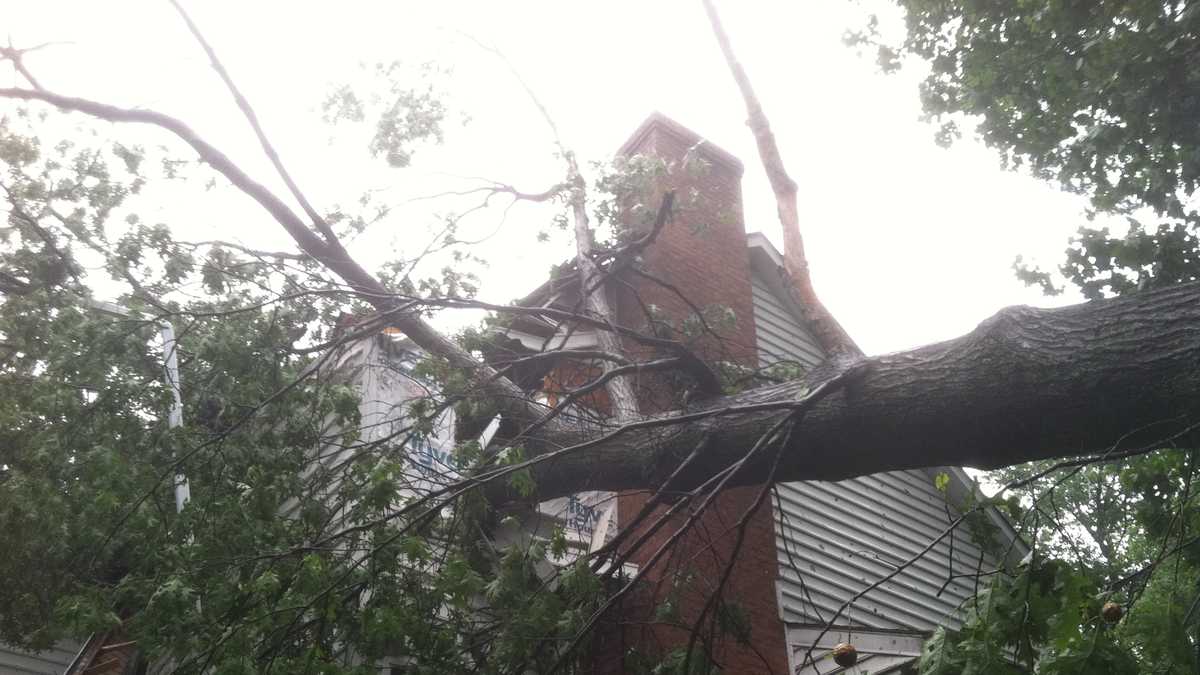 Images: Possible tornado damage across Maryland