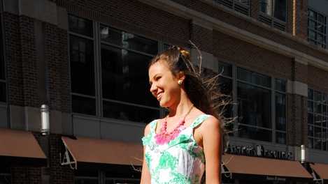 Sarah, Ava take part in Harbor East fashion show