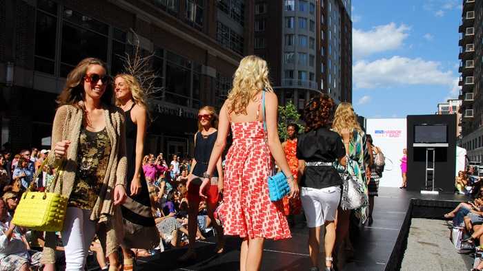 Sarah, Ava take part in Harbor East fashion show