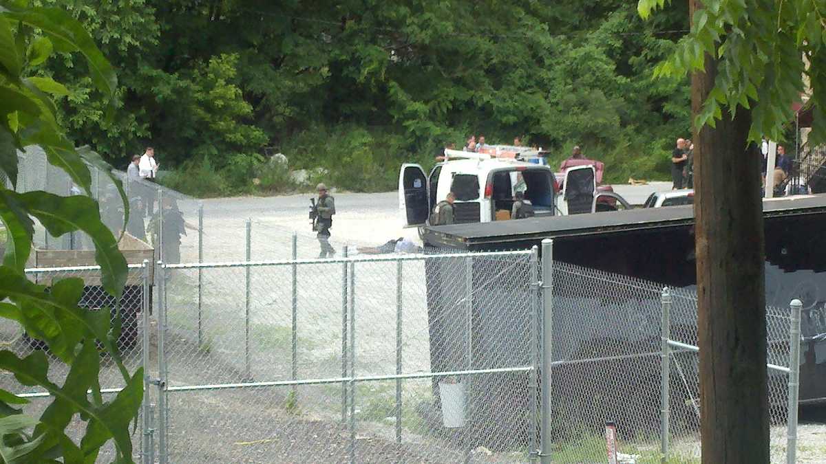 In photos: ATF agent shoots man in raid