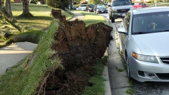 Storm's aftermath leaves path of destruction