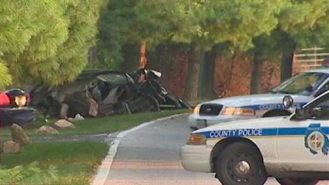 Speed-related crash kills passenger, injures driver