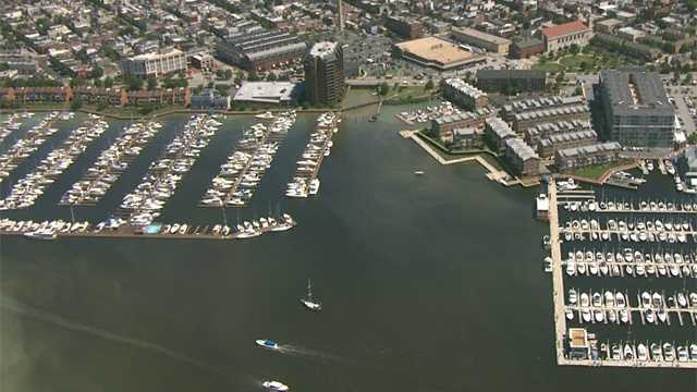 DPW turns Baltimore waterways green