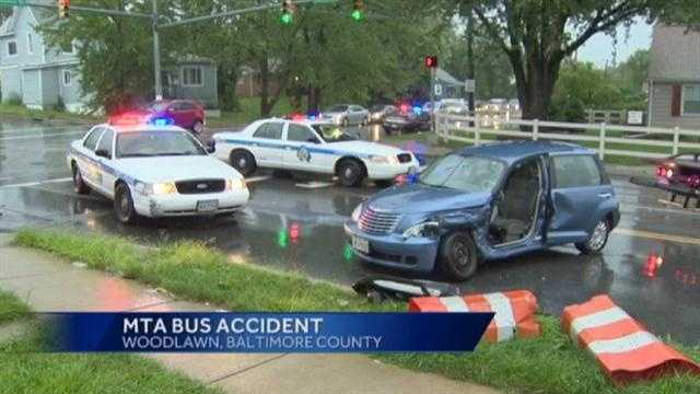 1 injured in collision with MTA bus