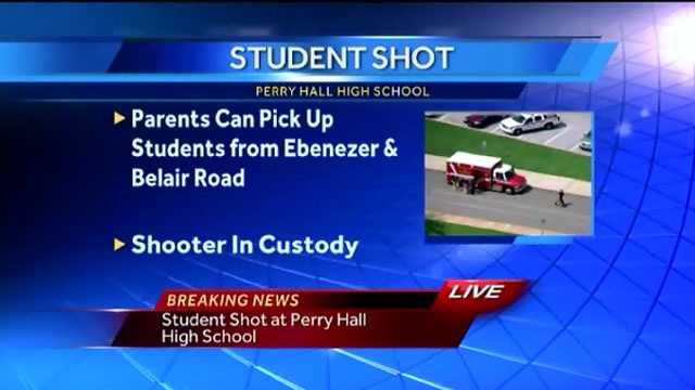 Images: Perry Hall High School shooting