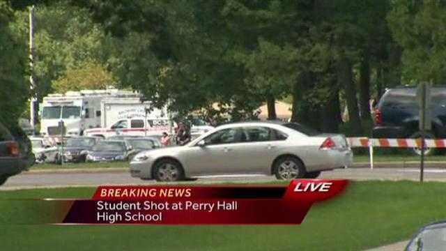 Images: Perry Hall High School shooting