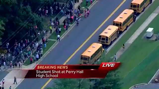 Images: Perry Hall High School shooting