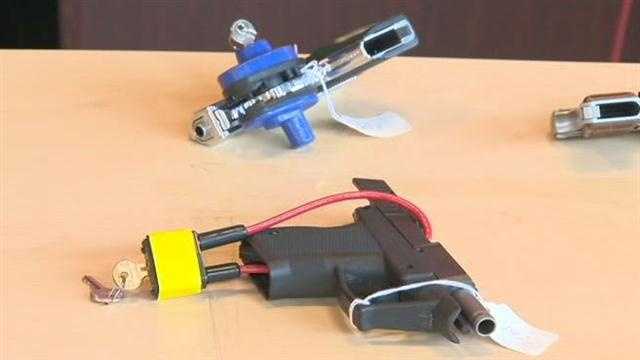 In photos: Gun confiscated at Stemmers Run Middle School