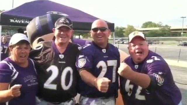 In photos: Ravens fans tailgate parties rally on