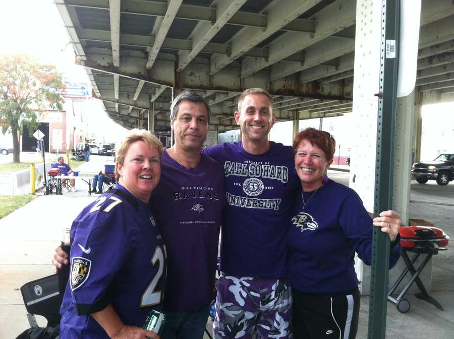 In photos: Ravens fans tailgate parties rally on
