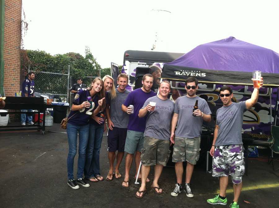 In photos: Ravens fans tailgate parties rally on