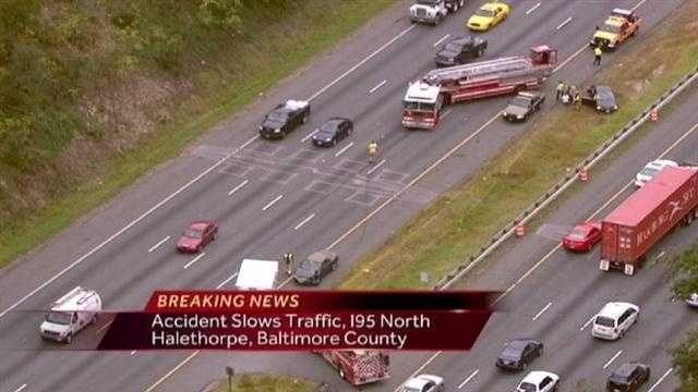 Crash Snarls I 95 During Evening Rush
