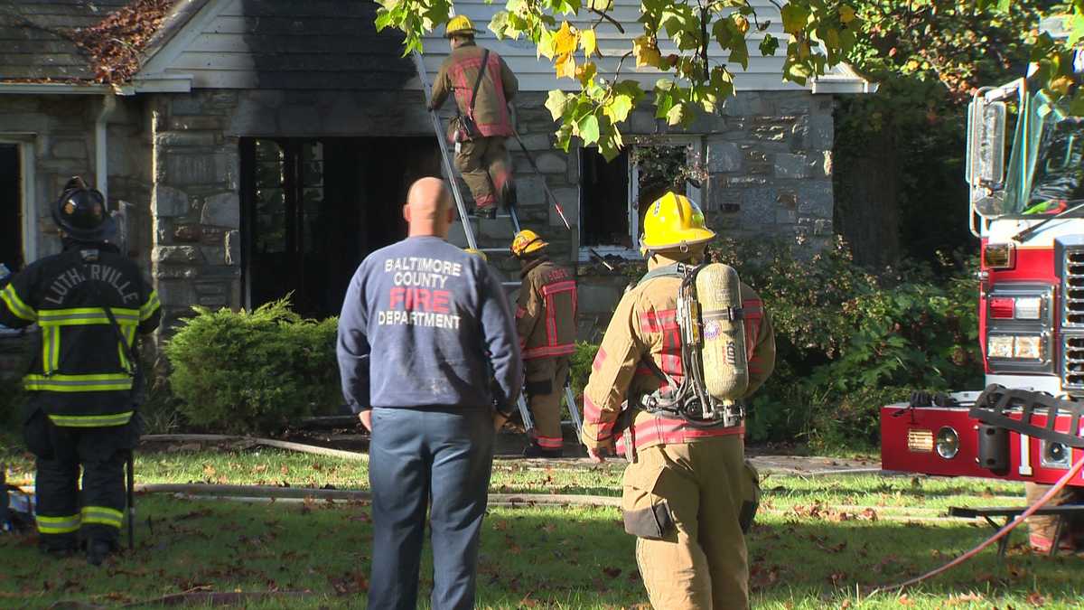 Images: 2-alarm Towson fire
