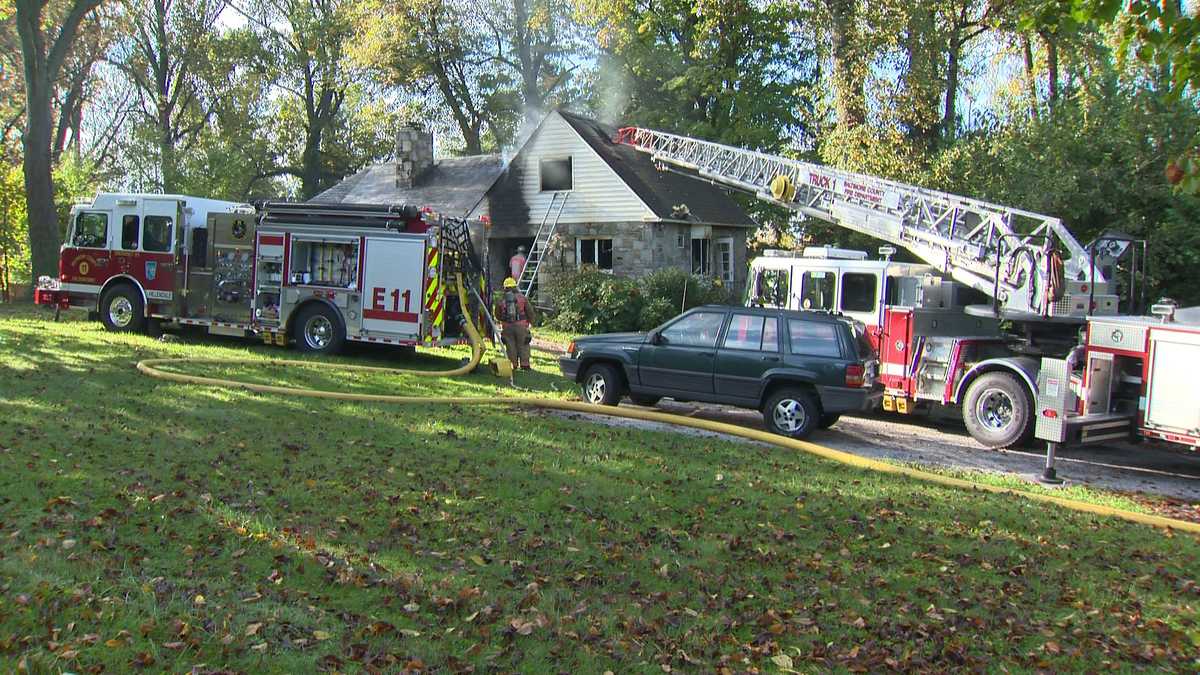 Images: 2-alarm Towson fire