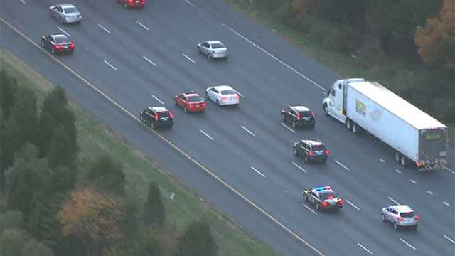 Images: Howard County high-speed car chase