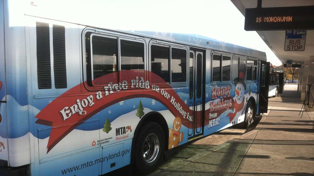 Images: Santa Bus Ride