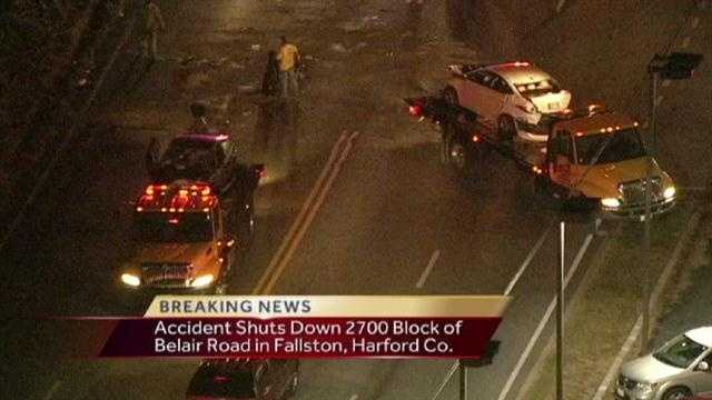 Crews rescue crash victims in Fallston area