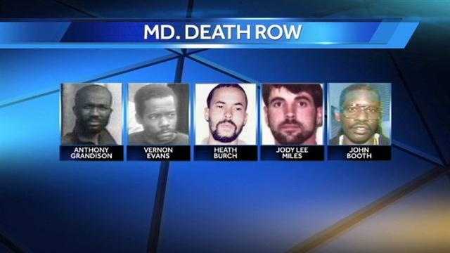 Death penalty rarely used in Maryland
