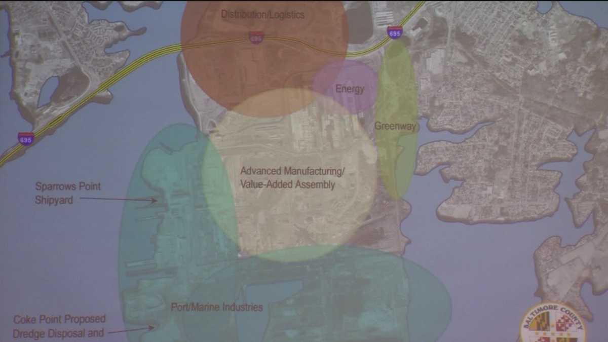 Officials: Sparrows Point plans would bring 10K jobs