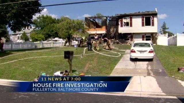 Fullerton fire destroys house, injures 5