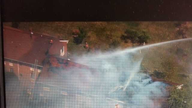 Photos: Fire destroys Lansdowne apartment complex